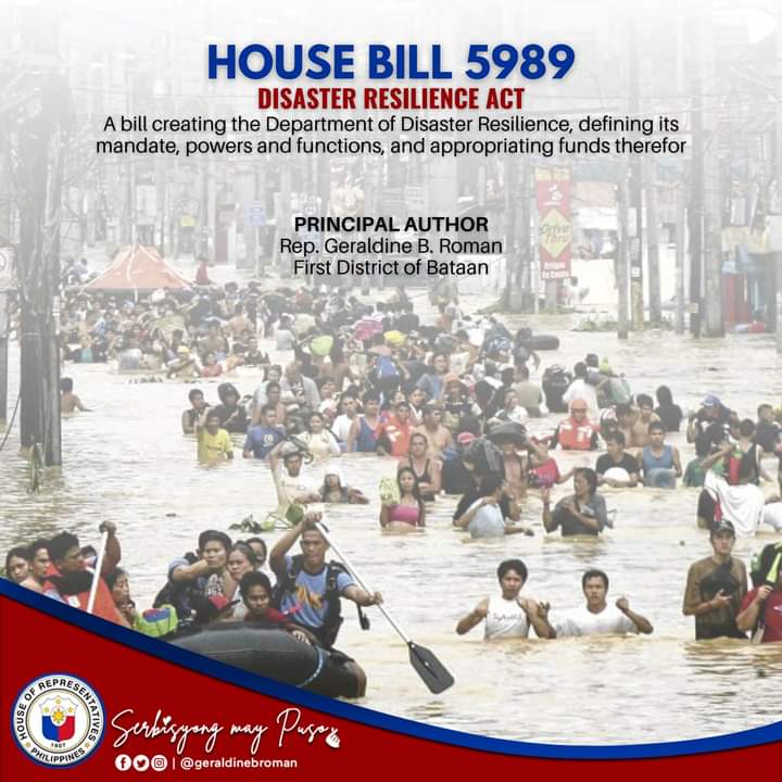 Disaster Resilience Act ni Rep.Roman, aprubado na! - iOrbit News Online