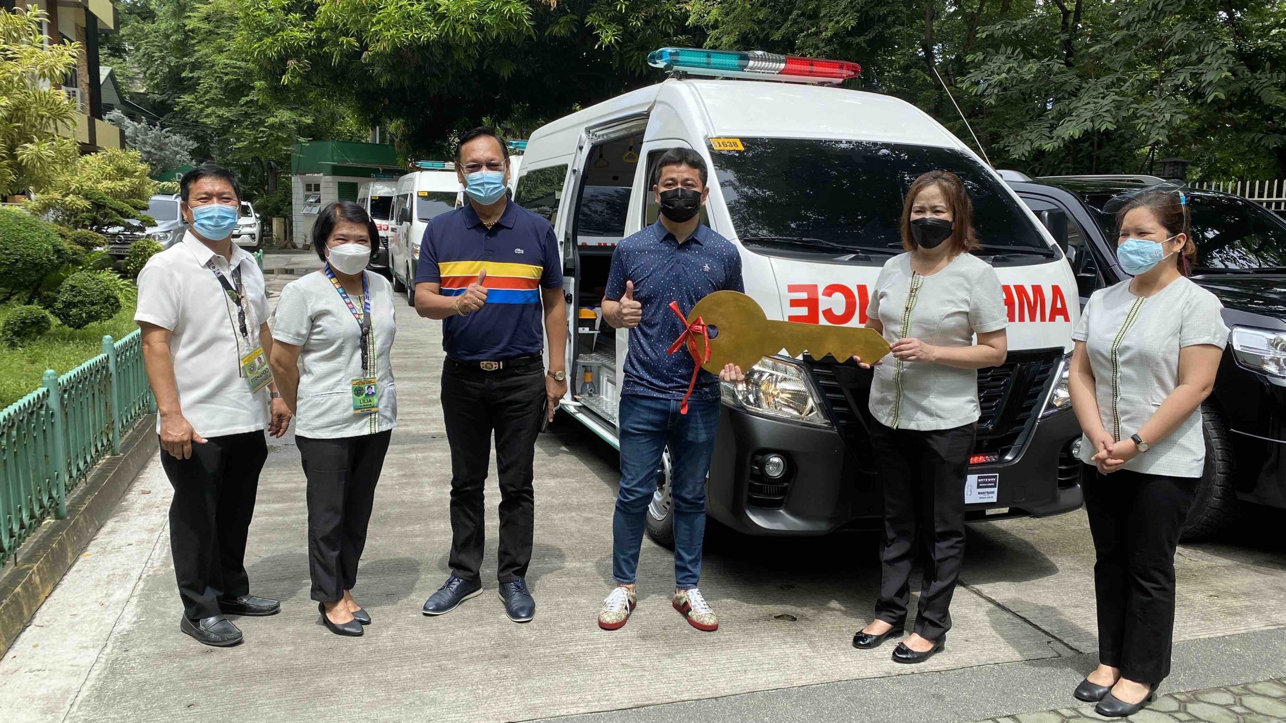 DOH turns over ambulances, patient transport vehicle to Aurora - iOrbit ...