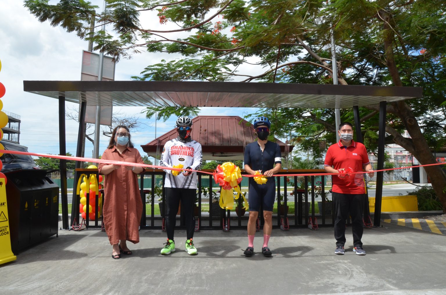 ‘Bike and Dine’ at Mcdonald’s Clark - iOrbit News Online