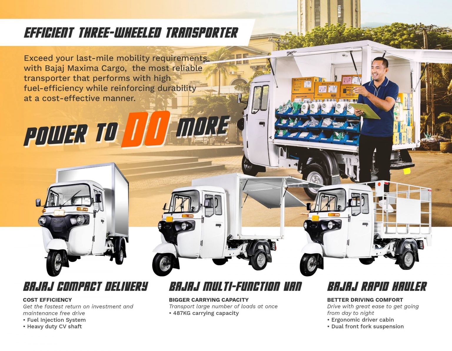 BAJAJ MAXIMA CARGO: DELIVERING POWERFUL SOLUTIONS - iOrbit News Online