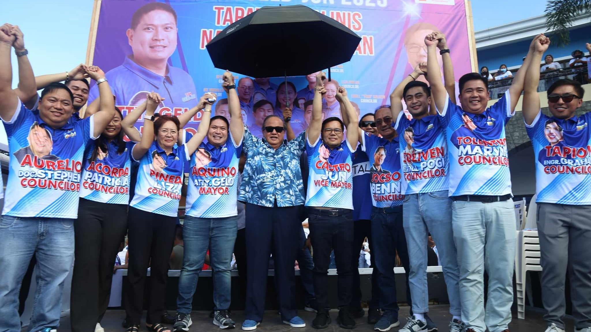 Aquino-Castro files certificates of candidacy in Mabalacat City ...