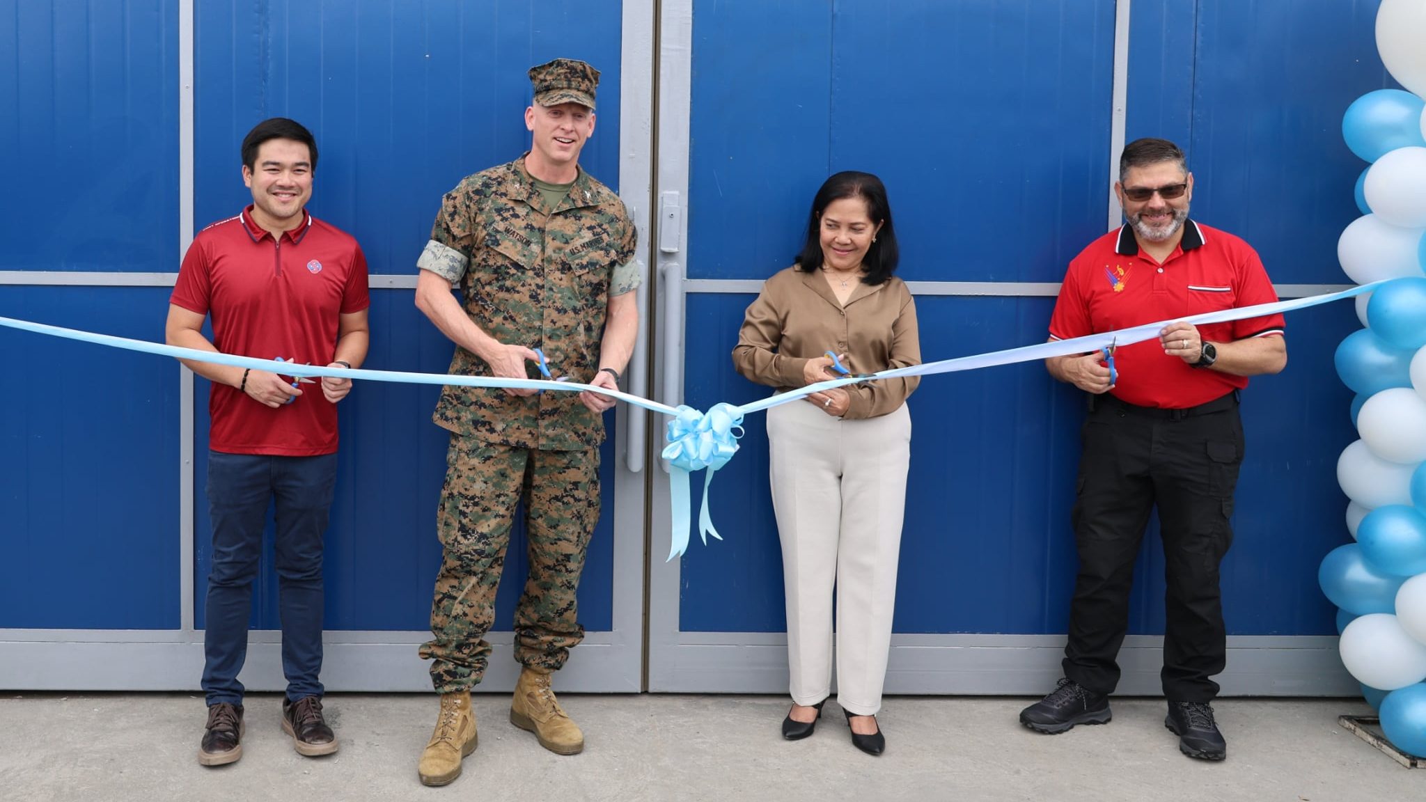 Warehouse for US Marine Corps humanitarian efforts opens in Subic ...