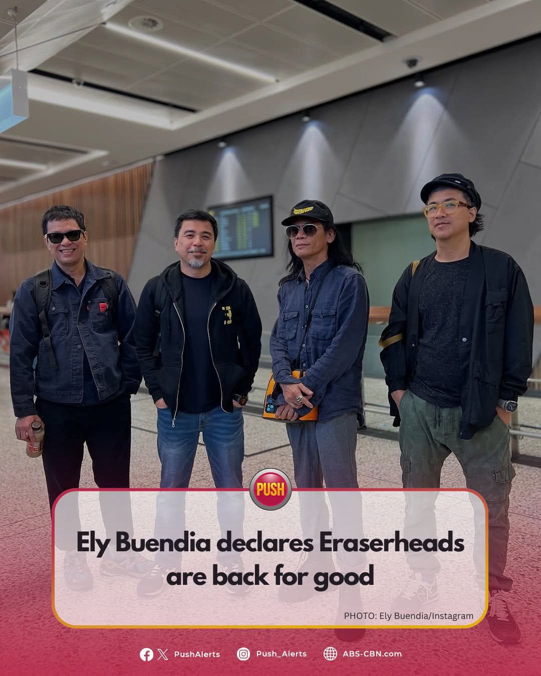 Ely Buendia confirms Eraserheads are back for good - iOrbit News Online