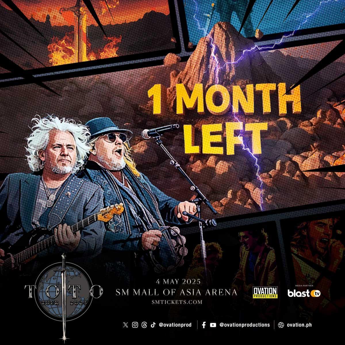 One month until Toto Live Manila 2025 - iOrbit News Online