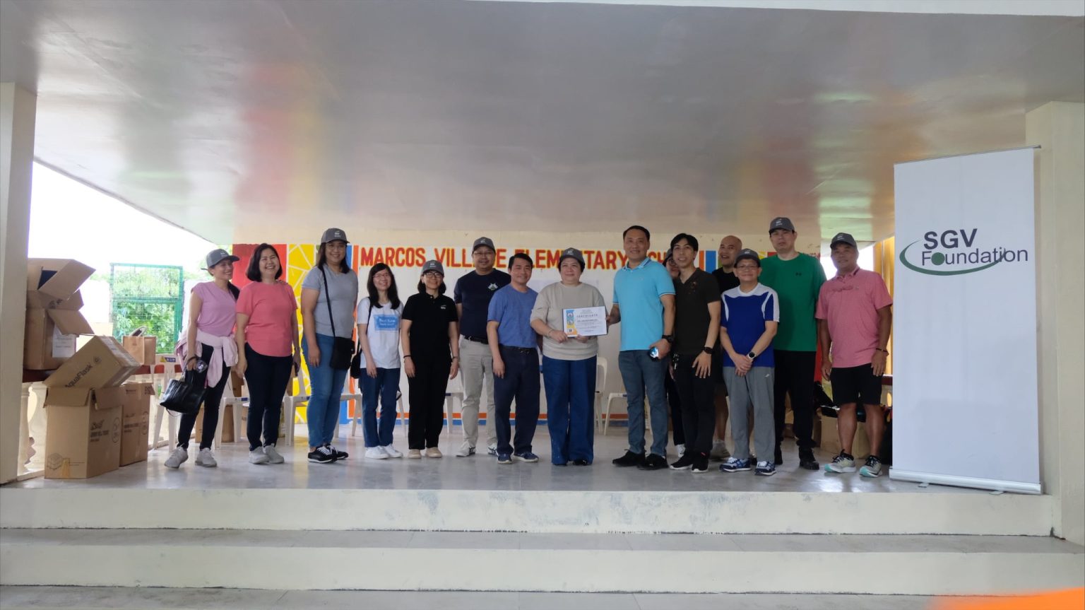 The SGV Foundation holds Brigada Eskwela CSR activity - iOrbit News Online