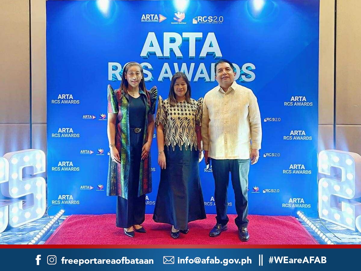 AFAB bags silver award in ARTA Report Card Survey - iOrbit News Online