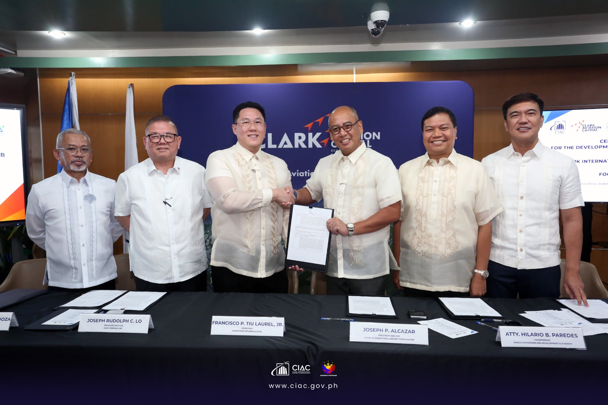 CIAC, FTI ink P3.6-B partnership for Clark national food hub - iOrbit ...