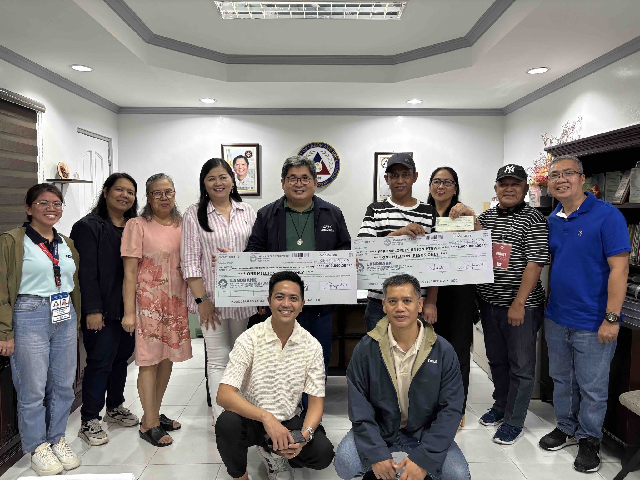 DOLE P3-M livelihood aid helps over 1,500 Central Luzon workers ...