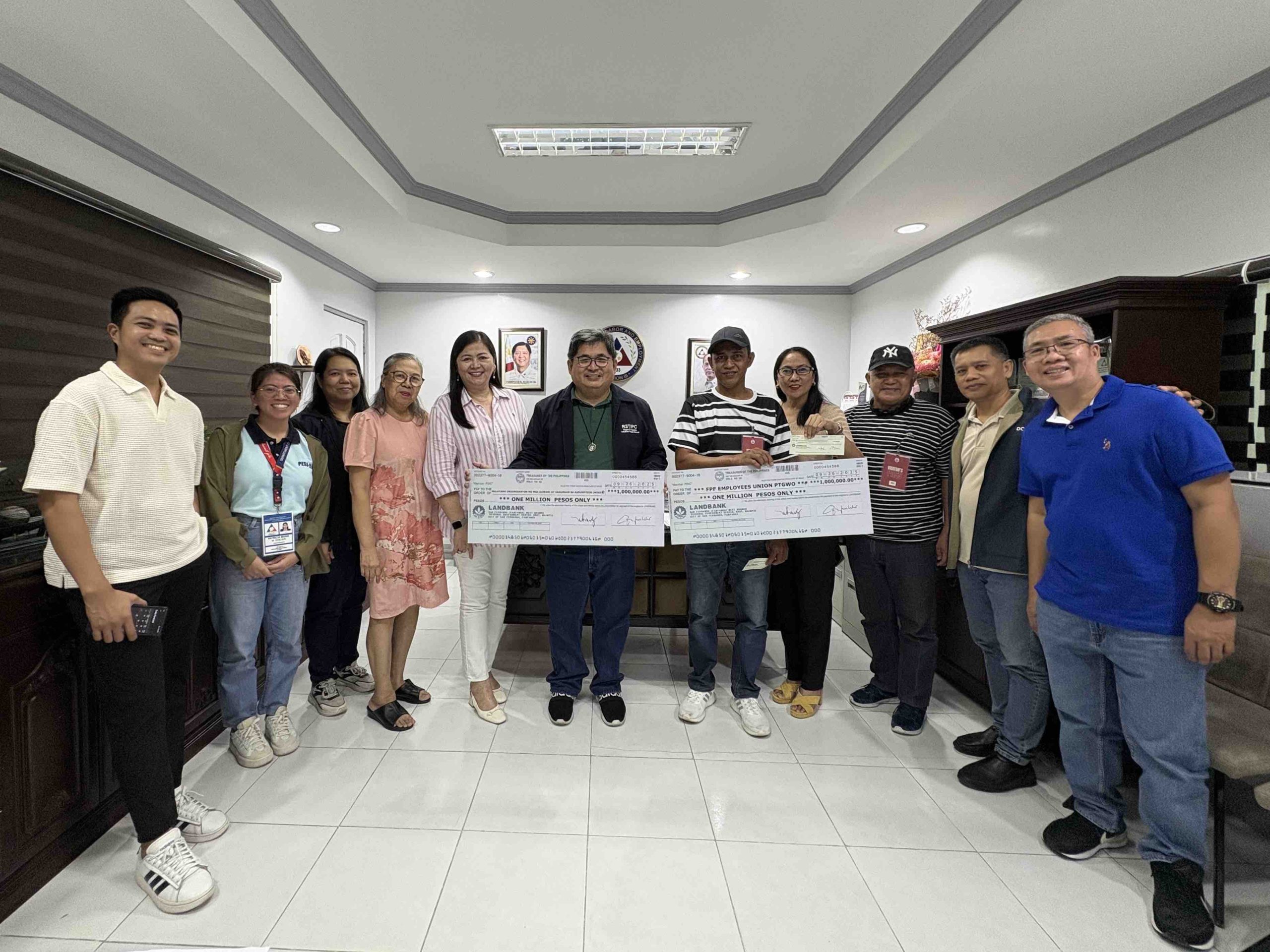 DOLE P3-M livelihood aid helps over 1,500 Central Luzon workers ...