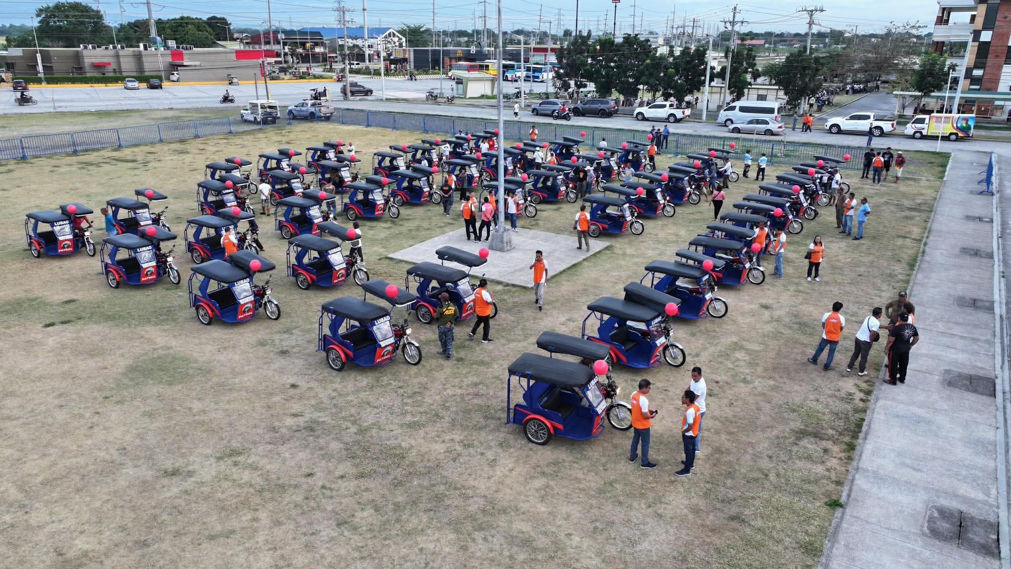 Capitol rolls out First Batch of Service Patrol Tricycles in Lubao ...
